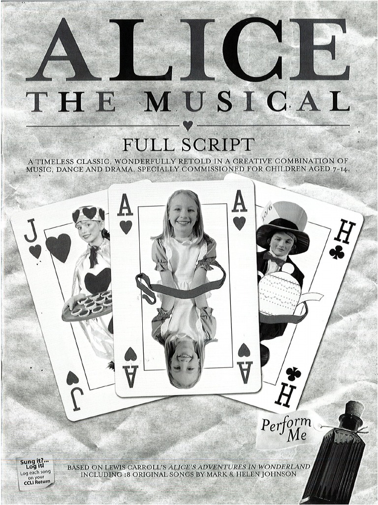 Alice in Wonderland Full Script | PDF