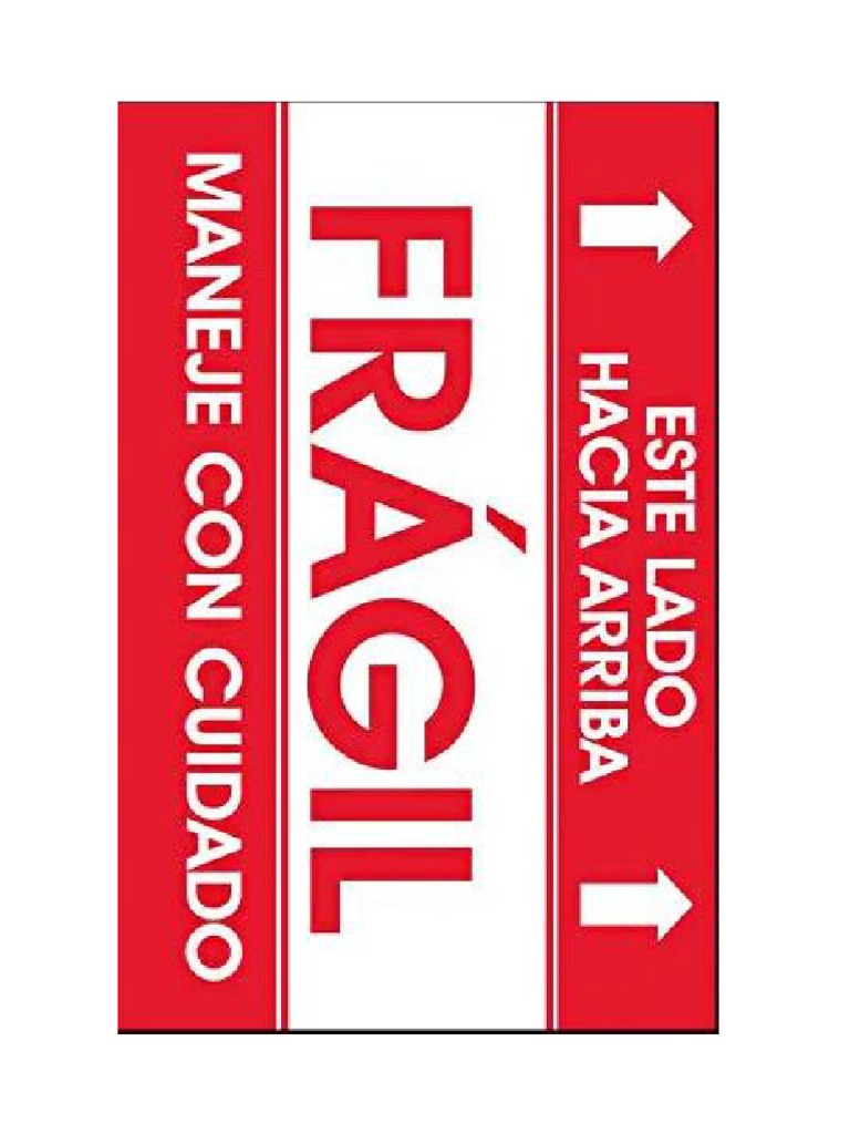 Etiquetas para Embalaje Fragil | PDF
