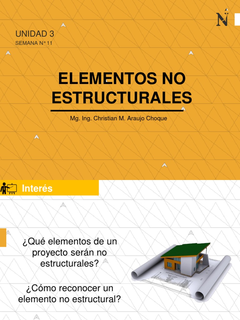 S11 Elementos No Estructurales | PDF | Diseño | Cognición