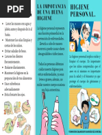 Triptico de La Higiene Personal | PDF