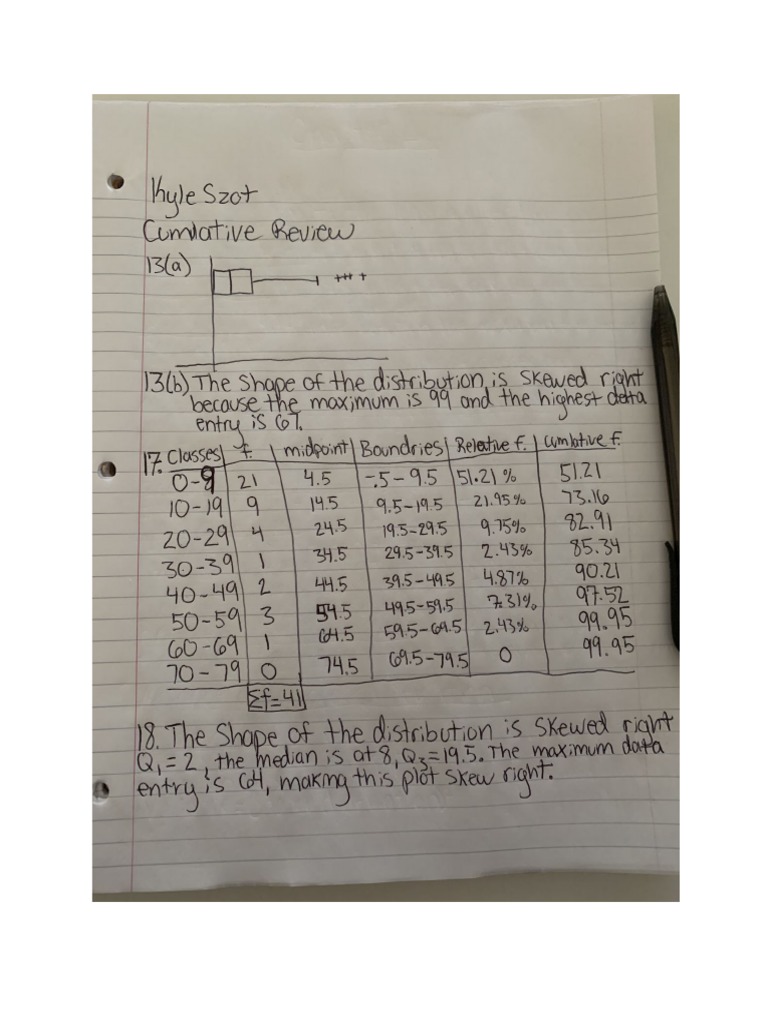 Cumulative Review | PDF
