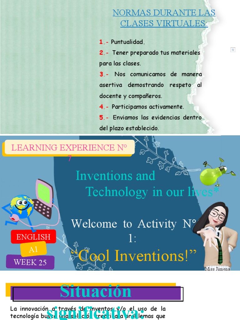 Normas y Actividades en Clases Virtuales | PDF