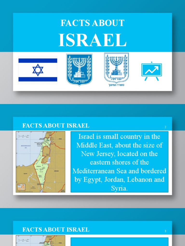 Israel: Size, History, and Facts | PDF | Arab–Israeli Conflict | Israel