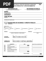 Hoja de Ayuda Sedena-02-045 Por Cada Arma Adicional PDF | PDF