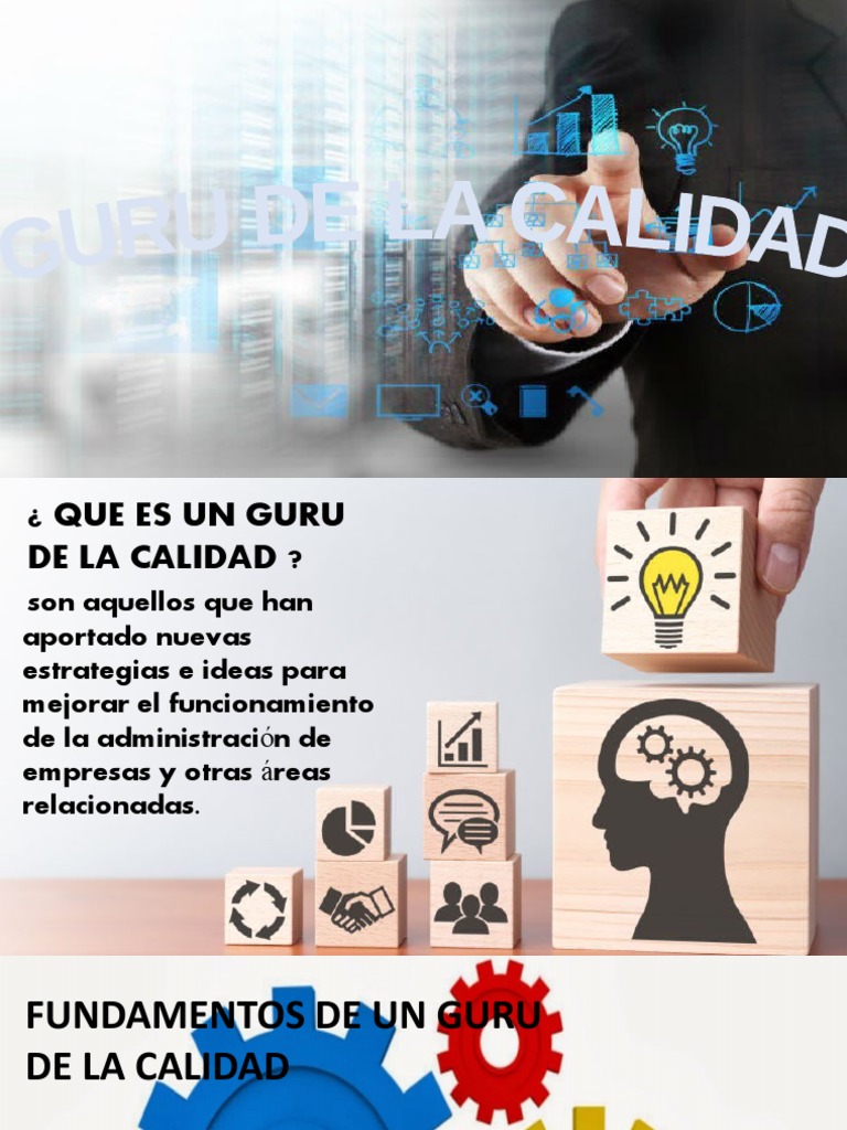 Gurus de Calidad | PDF | Calidad (comercial) | Gestión de la calidad