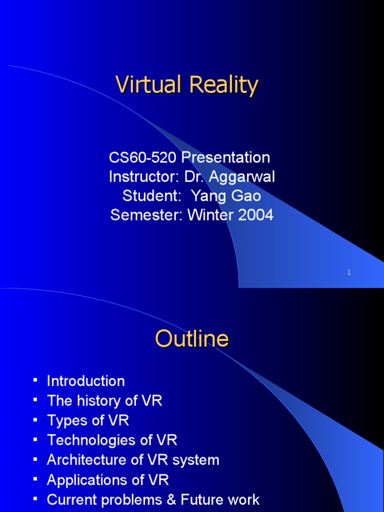 Virtual Reality | PDF | Virtual Reality | Simulation