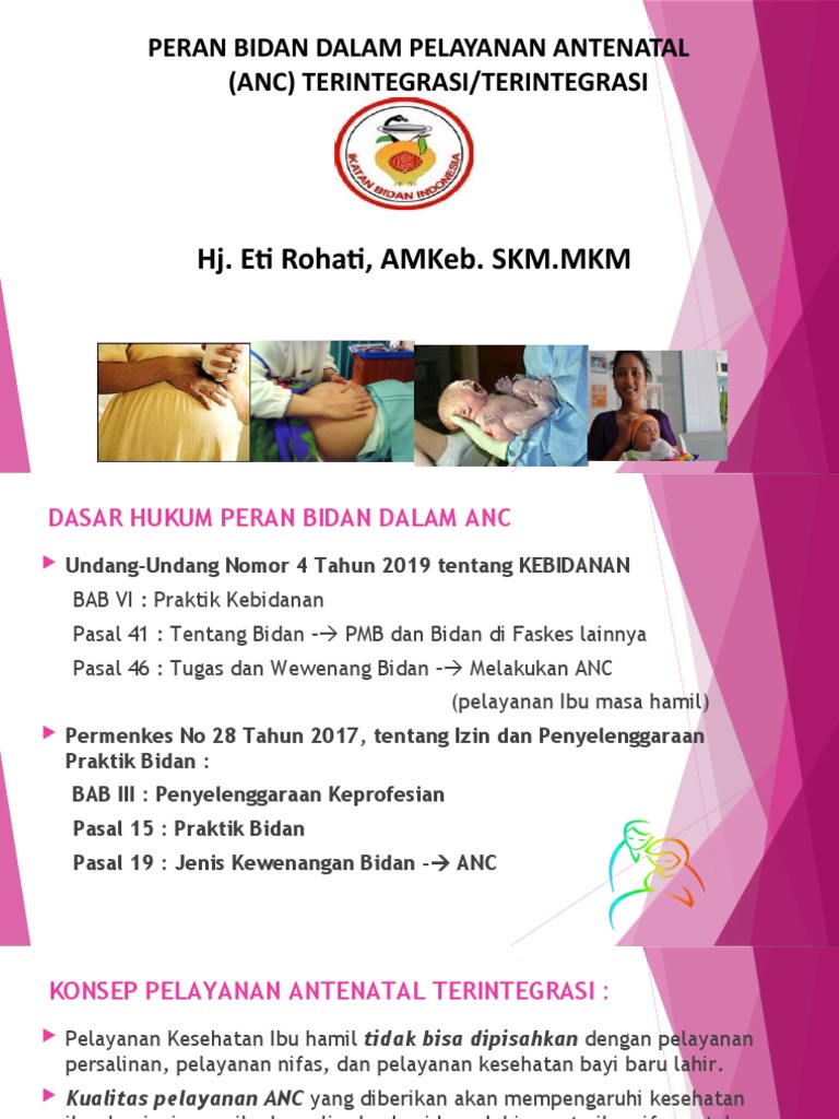 Peran Bidan dalam ANC Terintegrasi | PDF