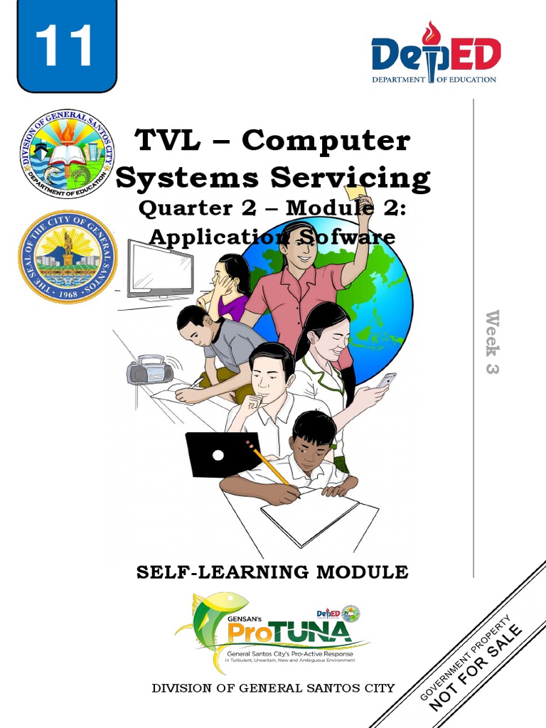 TVL - Computer Systems Servicing: Quarter 2 - Module 2: Application Sofware | PDF | Software ...