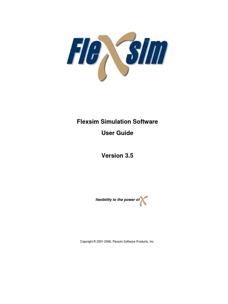 Flexsim User Guide | PDF | Tab (Gui) | License