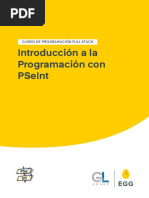 Manual PSeInt Completo | PDF | Lenguaje de programación | Programación de computadoras