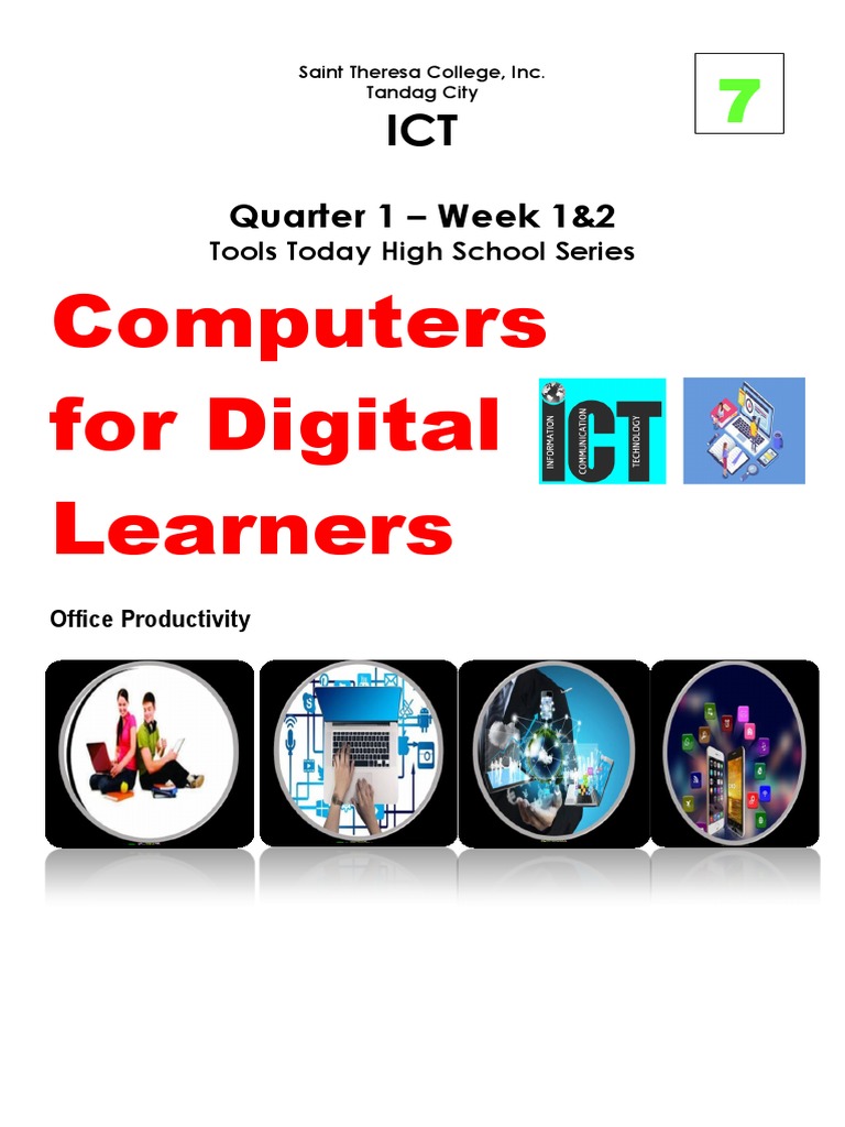 Computers For Digital Learners: Quarter 1 - Week 1&2 | PDF | Microsoft ...