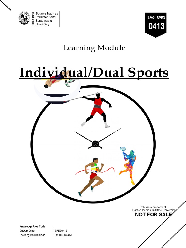 Module Sample Individual Dual BPED1 | PDF | Racquet Sports