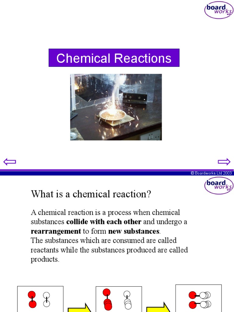 Writing Chemical Equations + Some Examples | PDF | Chemical Reactions ...