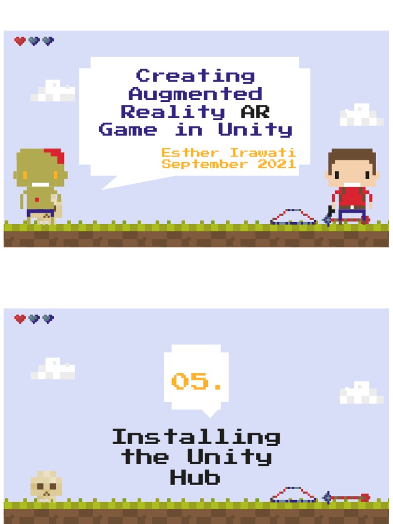 Instalasi AR Game Unity | PDF | Unity (Game Engine) | Microsoft Windows Instalasi AR Game Unity | PDF | Unity (Game Engine) | Microsoft Windows