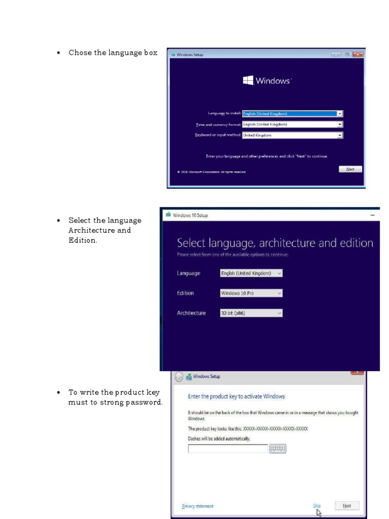 Chose The Language Box | PDF
