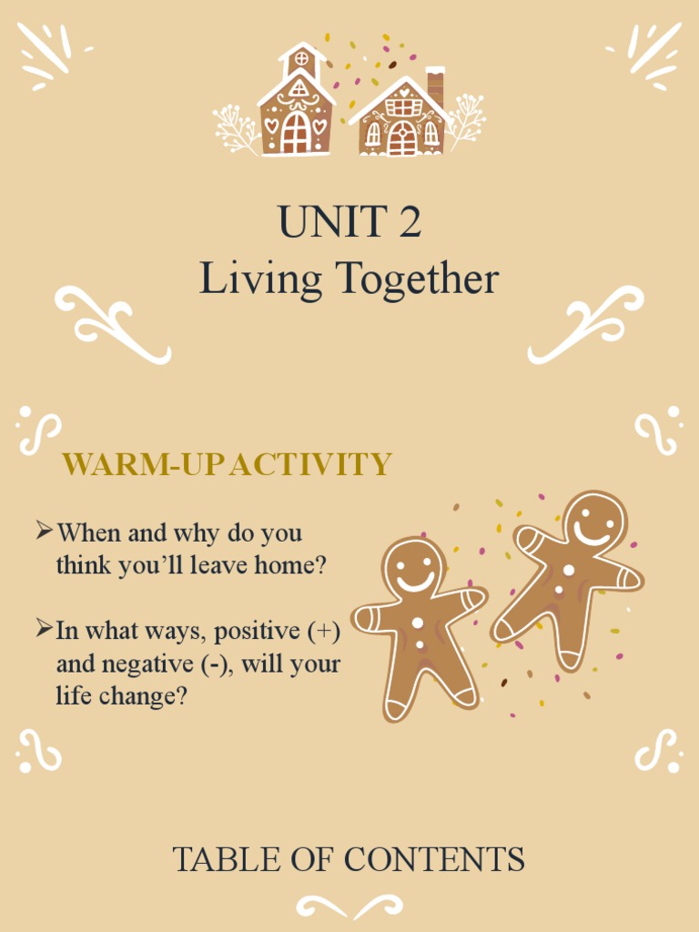 Unit 2 Living Together | PDF