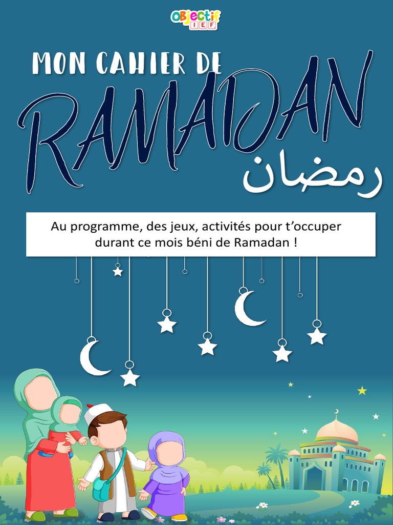 Mon Cahier de Ramadan WWW - Objectif | PDF | Ramadan | Mahomet