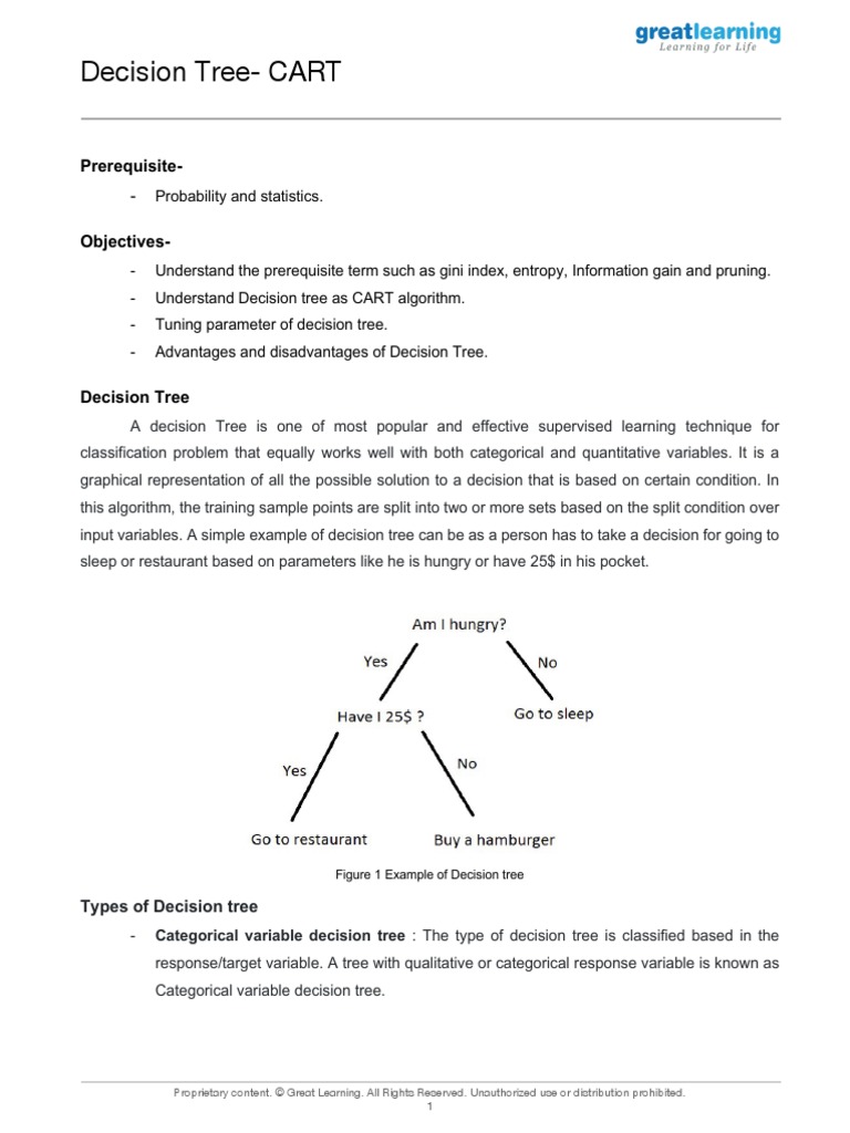 Decision Tree | PDF | Applied Mathematics | Statistics