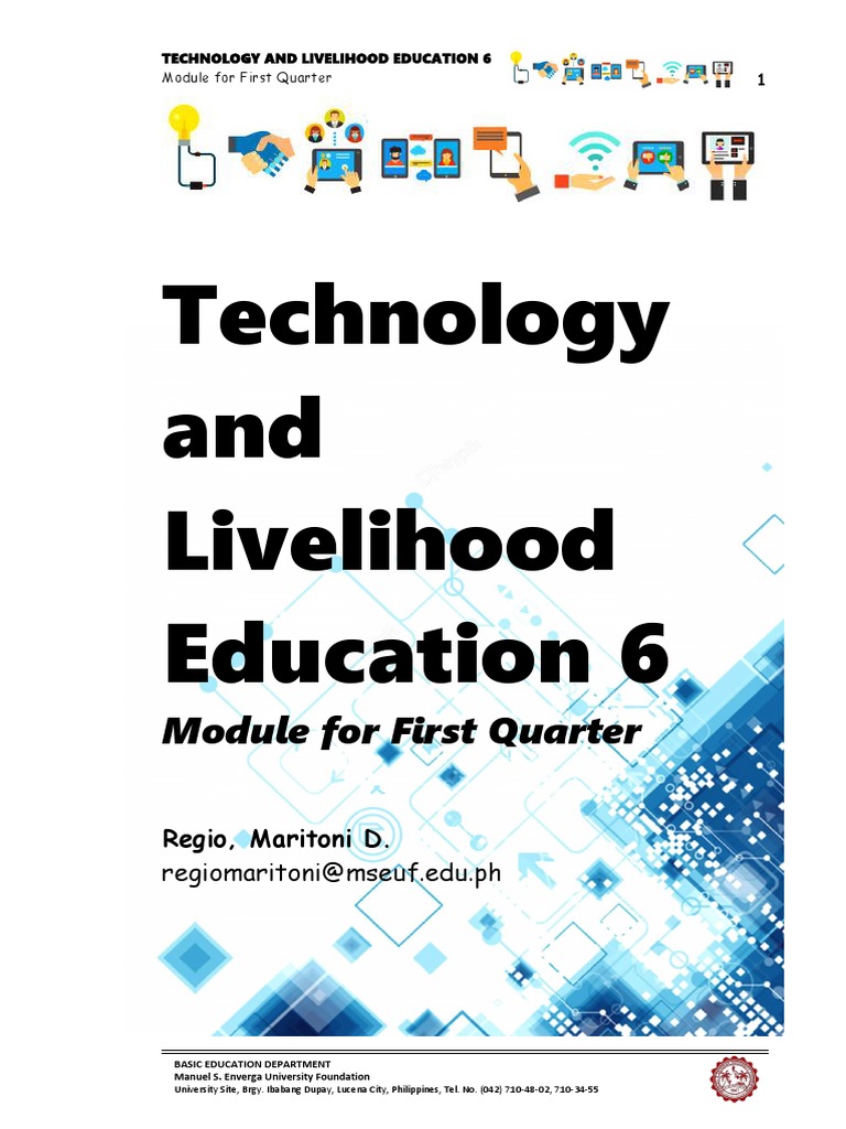 TLE Module Q1 | PDF | World Wide Web | Internet & Web