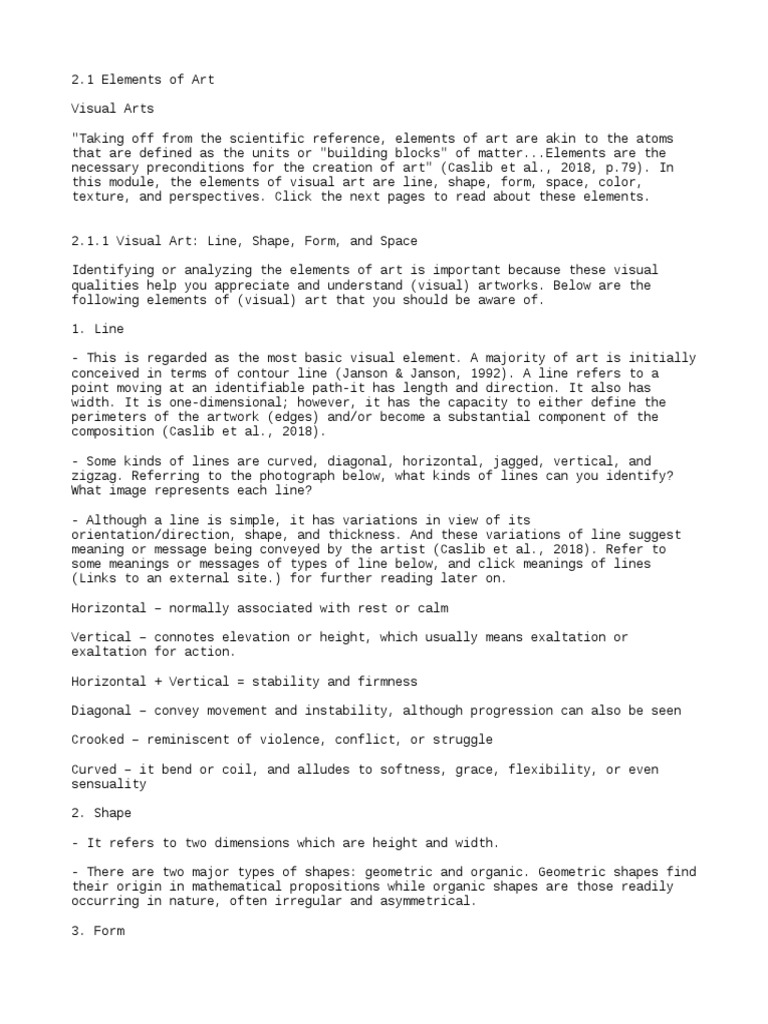 Module 2 | PDF | Composition (Visual Arts) | Perspective (Graphical)