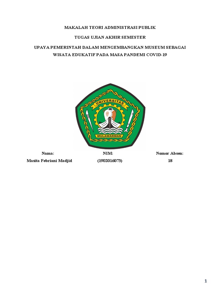 Makalah Uas | PDF | Ilmu Sosial | Perjalanan