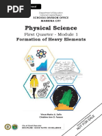 Formation and Synthesis of Heavier Elements | PDF | Stars | Chemical ...