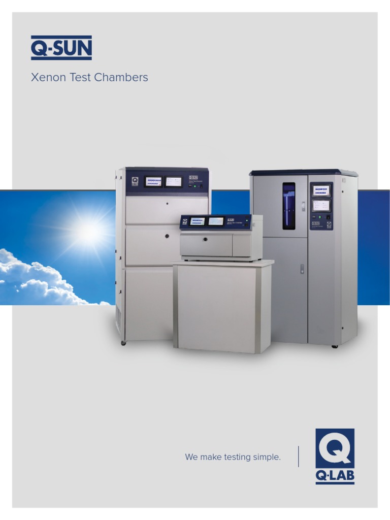 Xenon Test Chambers: We Make Testing Simple | PDF | Ultraviolet ...