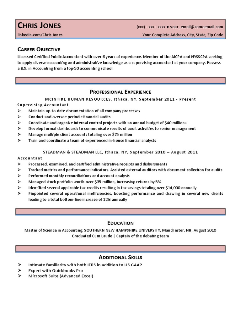 Mantis Coral Red Resume Template | PDF