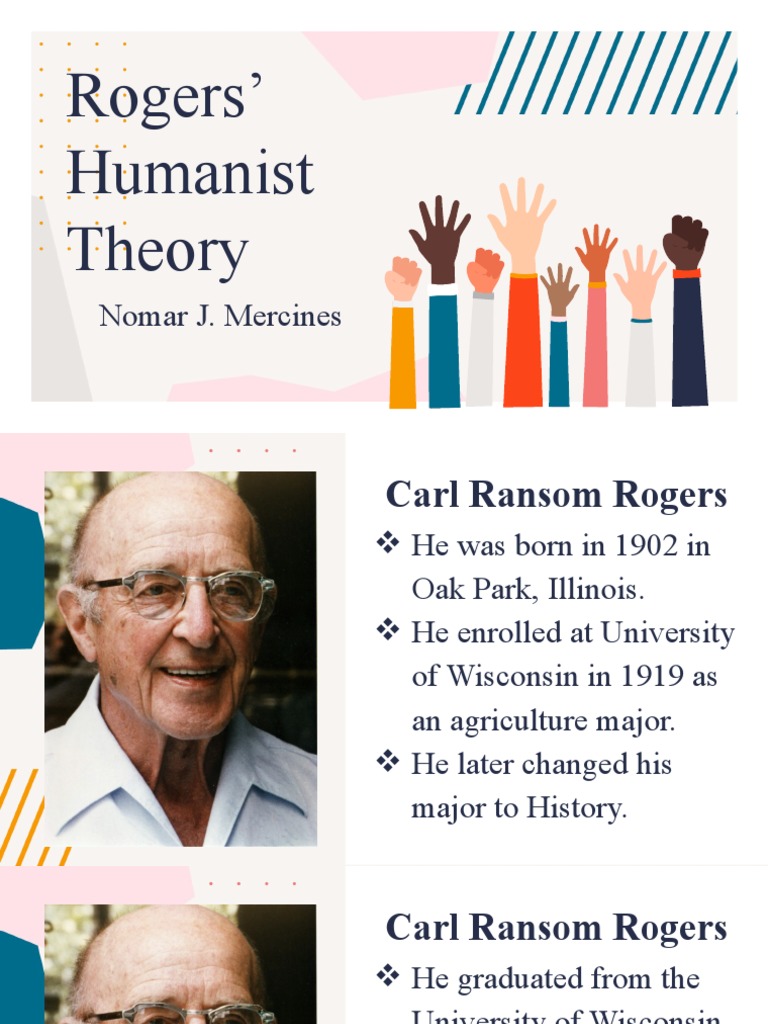 Rogers' Humanist Theory: Nomar J. Mercines | PDF | Humanistic Psychology | Psychology