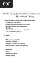 13 Elliott Wave Patterns PDF | PDF | Technical Analysis | Private Sector