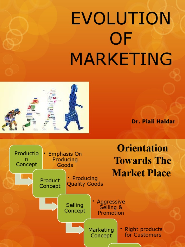 EVOLUTION OF MARKETING CONCEPTS | PDF | Marketing | Sales