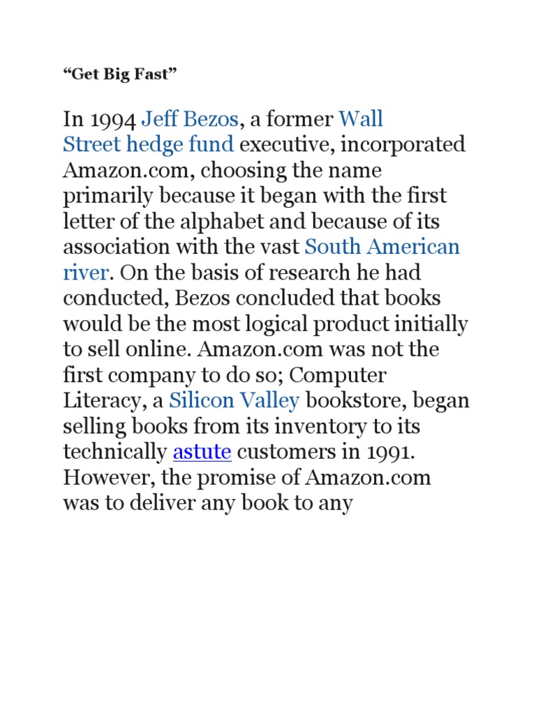 Get Big Fast | PDF