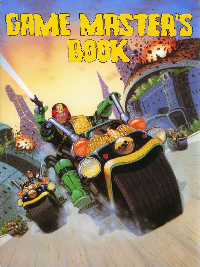 Judge Dredd RPG (GW) - Game Masters Book | PDF