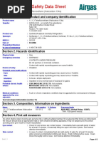 Msds of Oxygen | PDF | Oxygen | Dangerous Goods