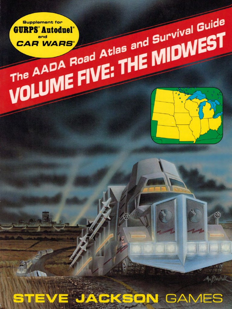 AADA Road Atlas 5 Midwest 1988 | PDF | Midwestern United States | Dust Bowl