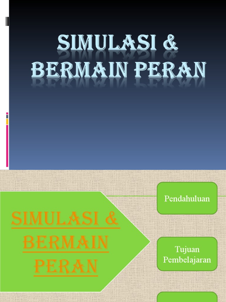 Metode Role Play Dan Simulasi | PDF