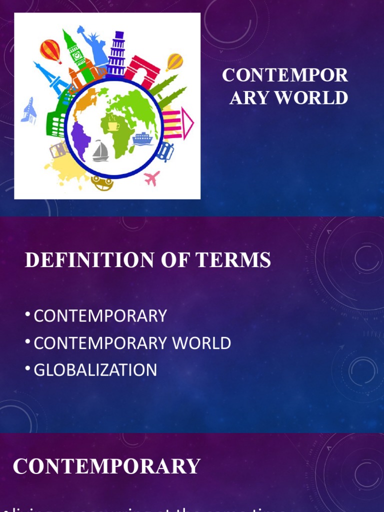 Contemporary World Definition and Globalization Factors | PDF