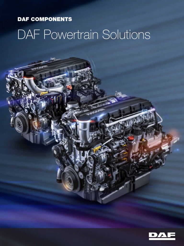 DAF Components Brochure | Descargar gratis PDF | Diesel Engine | Engines