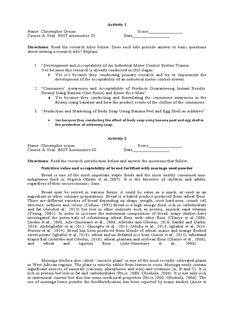The Relationship Between Attendance and Academic Performance Among 4Ps ...