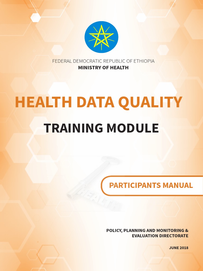 Data Quality - Participant Manual FINAL - July242018 | PDF | Health ...