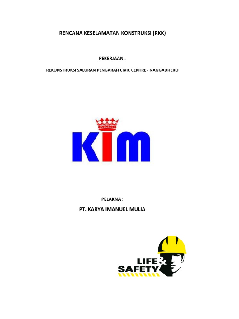 Rencana Keselamatan Konstruksi (RKK) | PDF