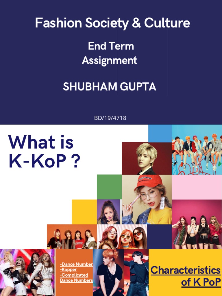 K-POP Subculture MID TERM | PDF | Entertainment | Popular Music