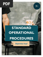 Sop Bar | PDF | Griya & Taman