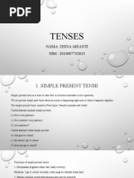 Materi Simple Present Tense | PDF | Language Arts & Discipline | Wellness