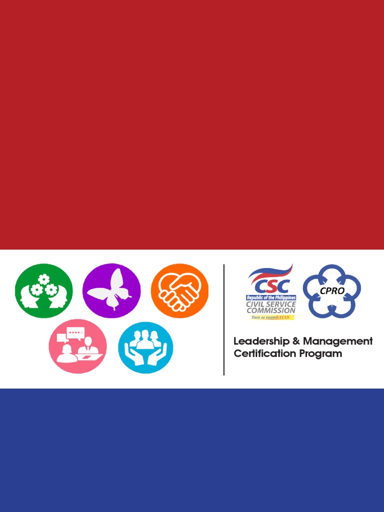 CSC - Leadership and Management Certification Program - Brochure | PDF ...