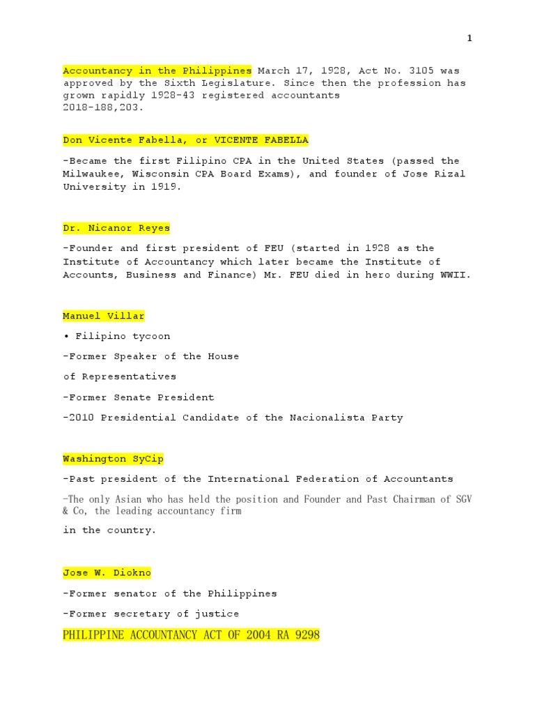 Accountancy and Its Environment | PDF | Certified Public Accountant ...