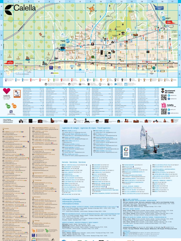 Calella Map | PDF