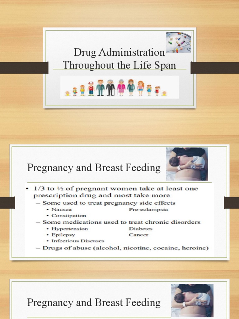 Drug Administration Throughout The Life Span | PDF | Wellness