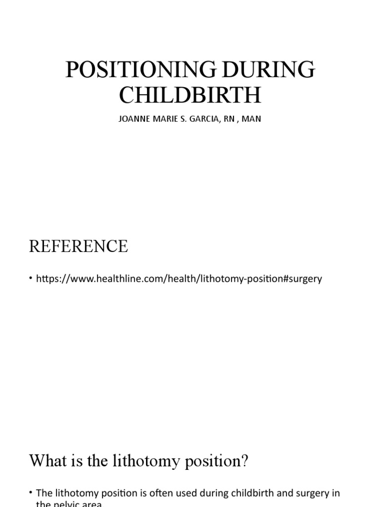 Risks of Lithotomy Position in Childbirth | PDF | Wellness | Lifestyle