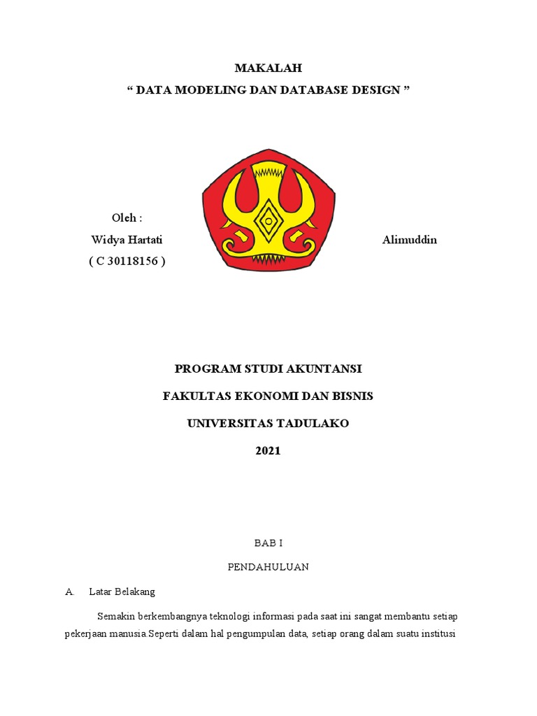 Data Modeling & Database Design | PDF | Komputer